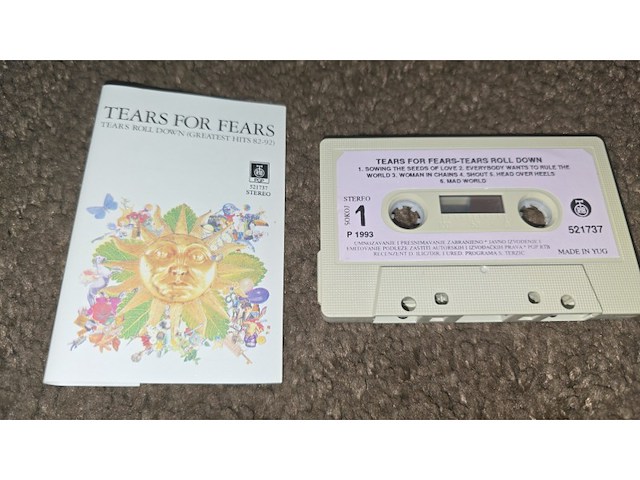Tears for Fears - Tears roll down,(Greatest hits 82-92)
