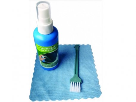 GEMBIRD CK-LCD-005 * Cleaning set 3 in 1, fluid 100ml + brush + towel, set za ciscenje(99)