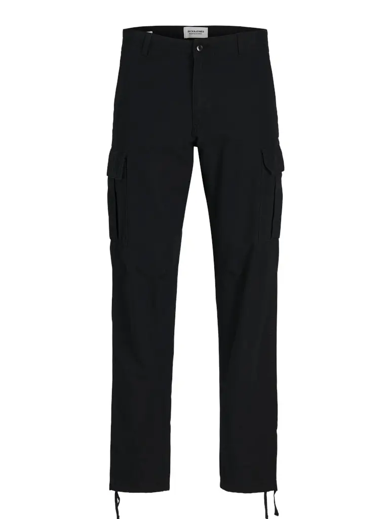 JACK & JONES Muške pantalone KANE 12258150, Crne
