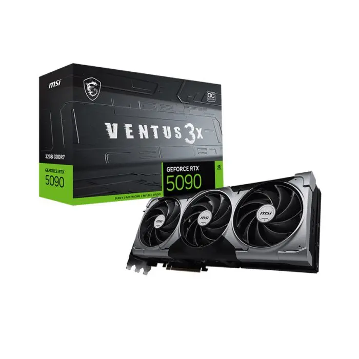 MSI Grafička kartica GeForce RTX 5090 VENTUS 3X, 32GB, 512-bit