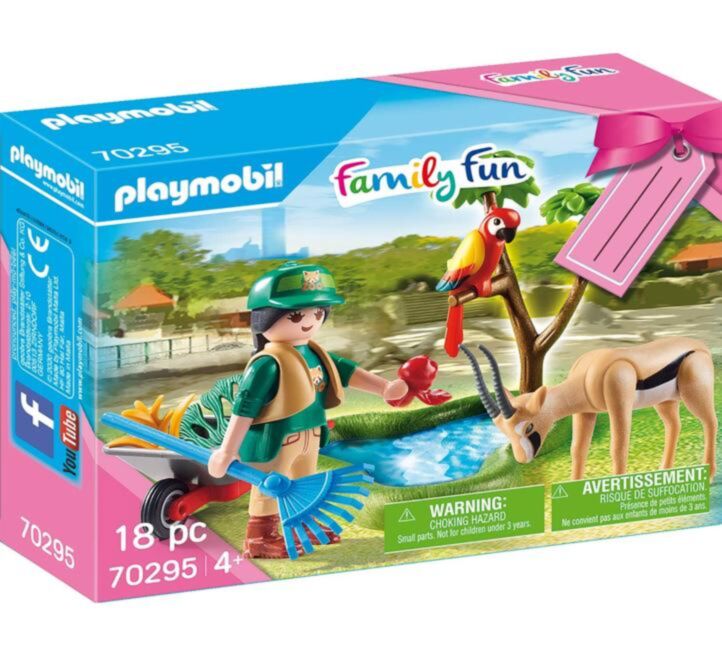 PLAYMOBIL FAMILY FUN ZOO SET