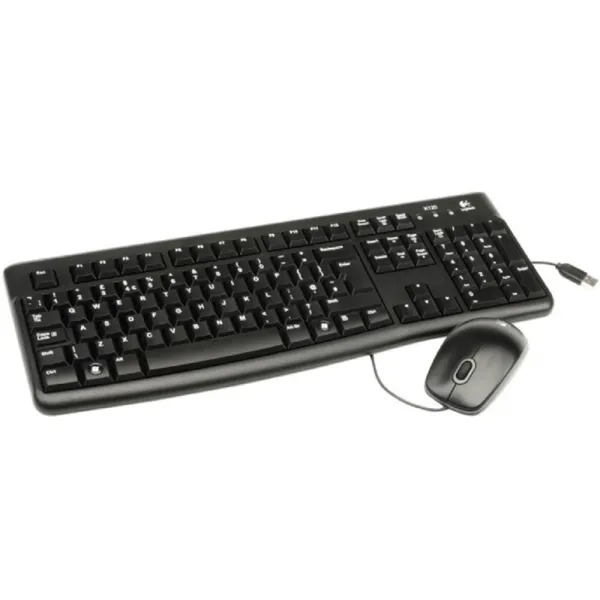 LOGITECH_ MK120 Desktop USB US tastatura + USB miš Retail