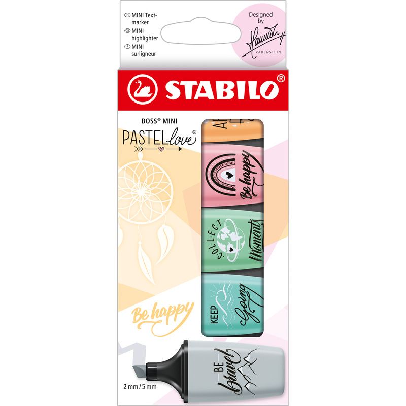 STABILO BOSS MINI PASTEL LOVE 1/5