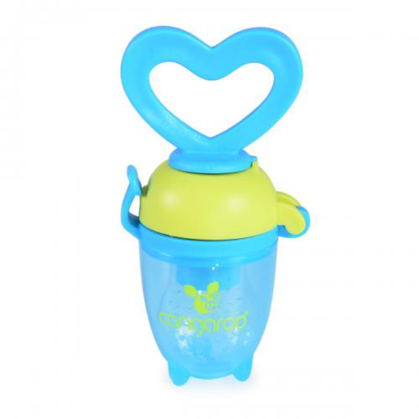 Cangaroo Silikonska mljackalica za bebe Love Blue CAN1856