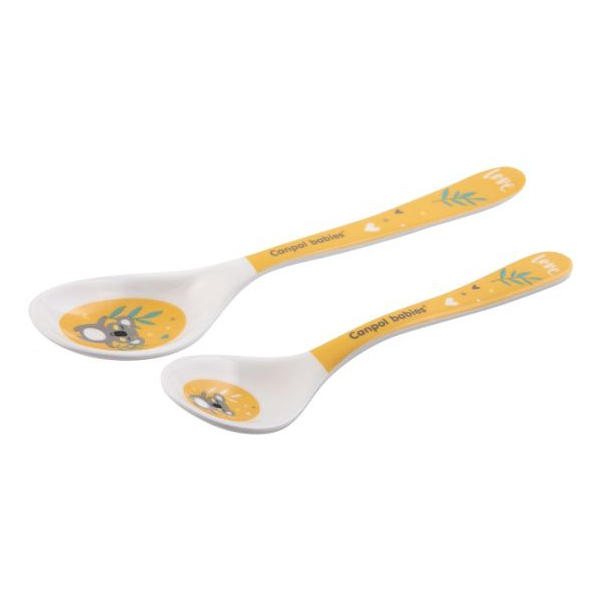 Canpol Set bebi kašičica 2 kom Melamine Exotic Animals – Više boja 4/530