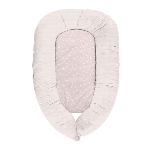 Kikka Boo Bebi gnezdo od memorijske pene 3in1 Confetti Pink KKB12121