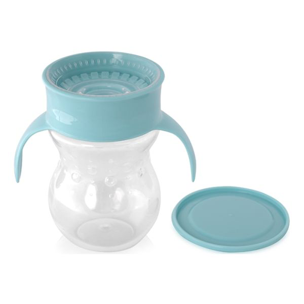 Lorelli Bebi šolja Non-Spill 360 Round Blue 10230540001