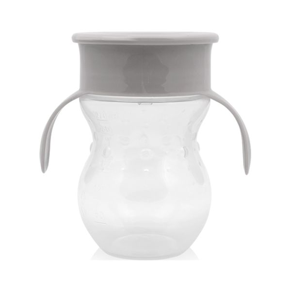 Lorelli Bebi šolja Non-Spill 360 Round Grey 10230540003
