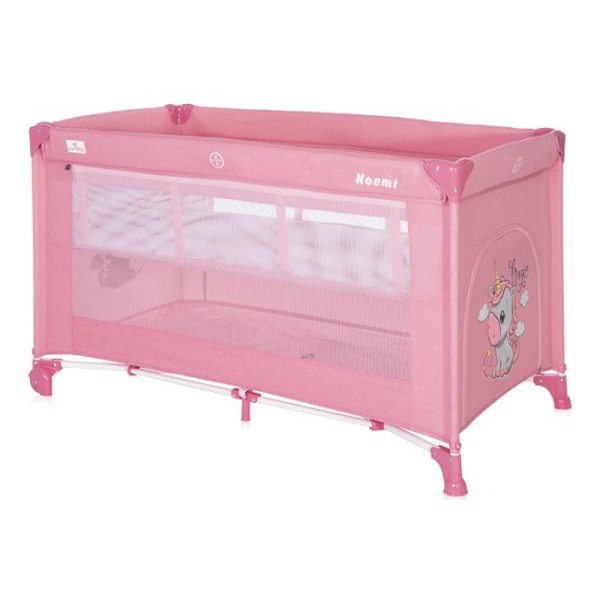 Lorelli Prenosivi krevetac za bebe Noemi 2 Nivoa Rose Velvet Unicorn (2021) 10080552151