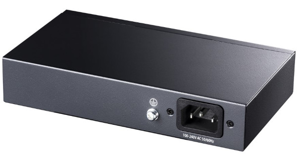 Cudy FS1006P 6-Port 10/100M PoE+ Switch, 60W internal max 32W/PoE, UPLINK, 250m (alt.PFS3006-4ET-60)