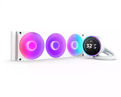 NZXT Kraken Elite 360 RGB V2 vodeno hlađenje belo (RL-KR36E-W2)