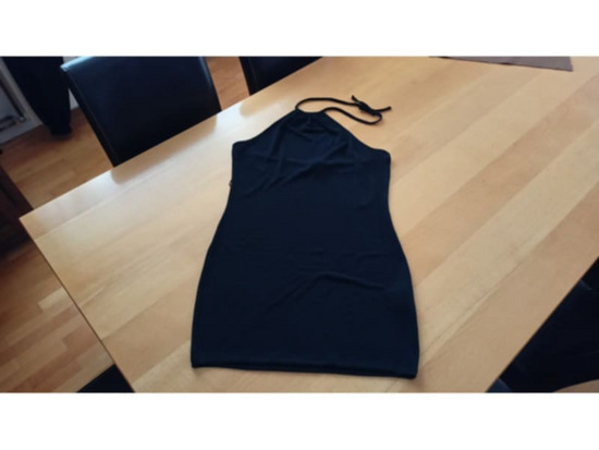 crna lagana letnja H&M haljinica