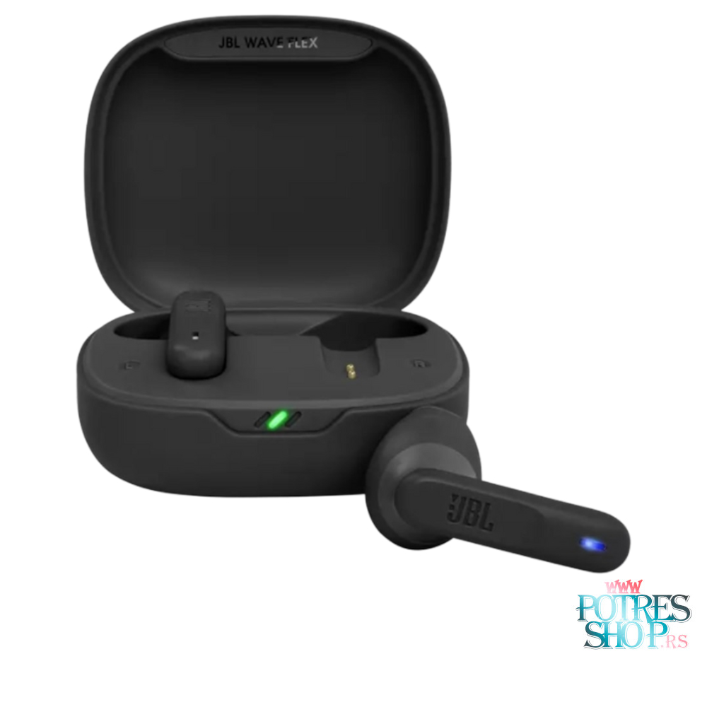 SLUSALICE BLUETOOTH JBL XWAVE FLEX TWS CRNE