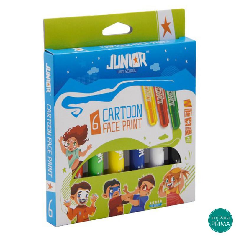 Boja za lice JUNIOR Cartoon Face