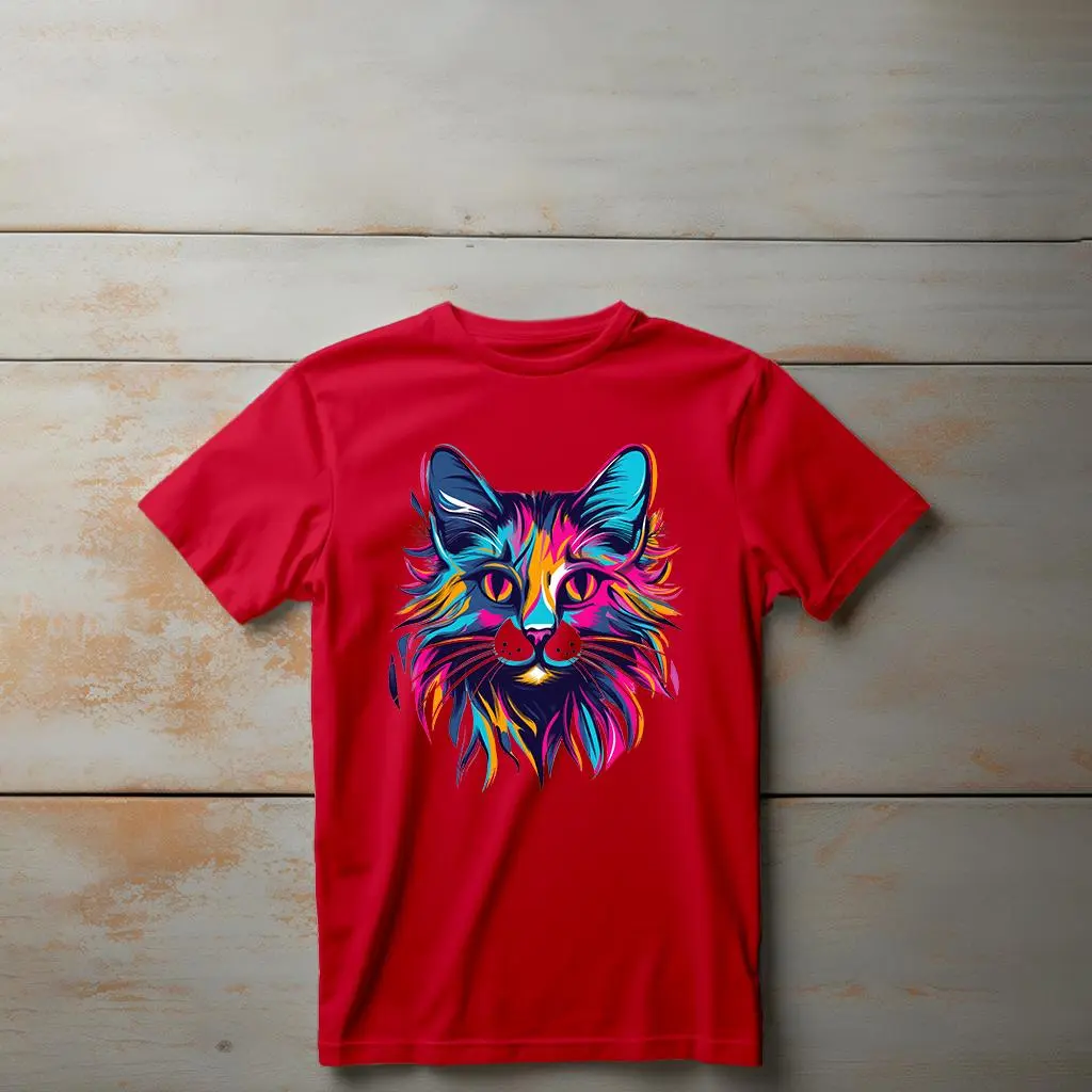 Camiseta Majica sa štampanim printom Cam 293, Dečija, Crvena