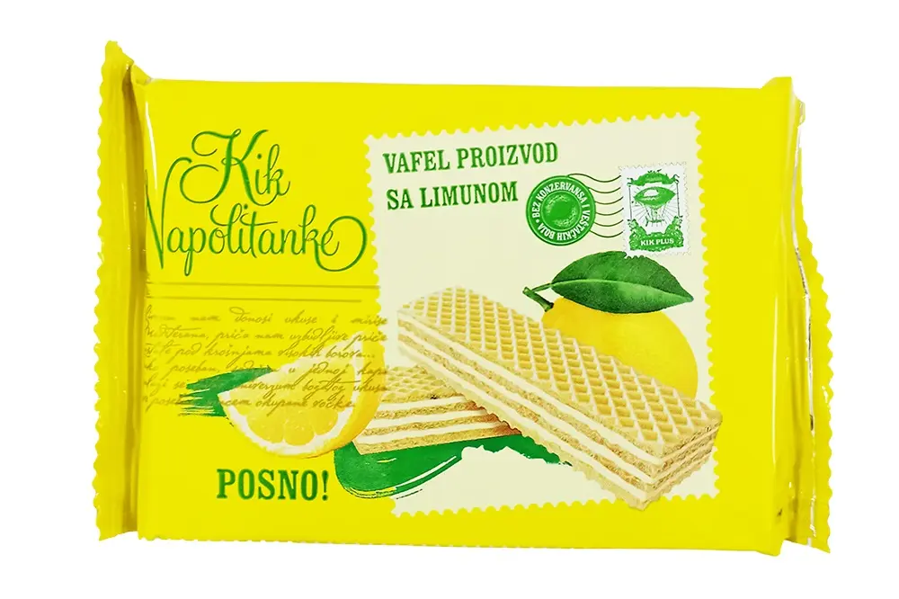 Kik Napolitanke sa limunom, 100g