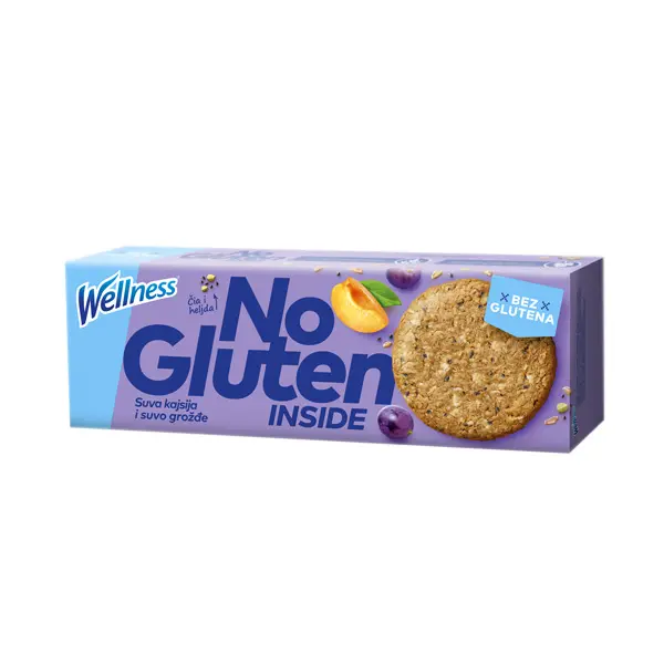 WELLNESS Keks No Gluten Inside, 140g