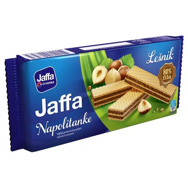 JAFFA Napolitanka Lešnik 187g