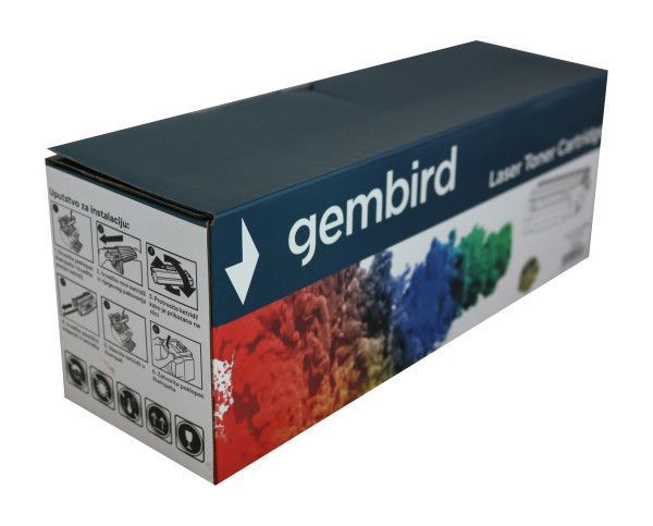 Toner Gembird CC531A/CE411A/CF381A (304A, 305A, 312A) zam. kaseta za HP - Cyan 2.8k