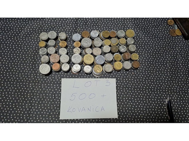 3. LOT 500+ KOVANICA