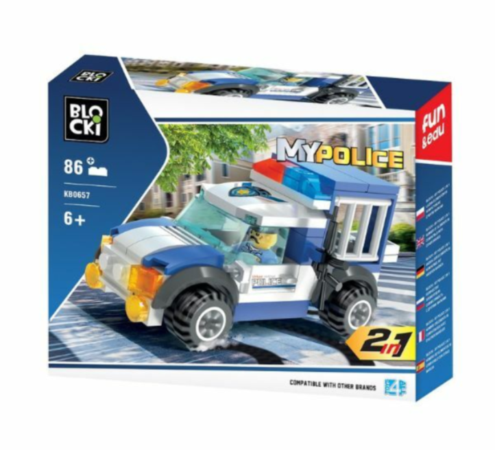 Blocki Kocke Policijski kombi 2 u 1 76/0657