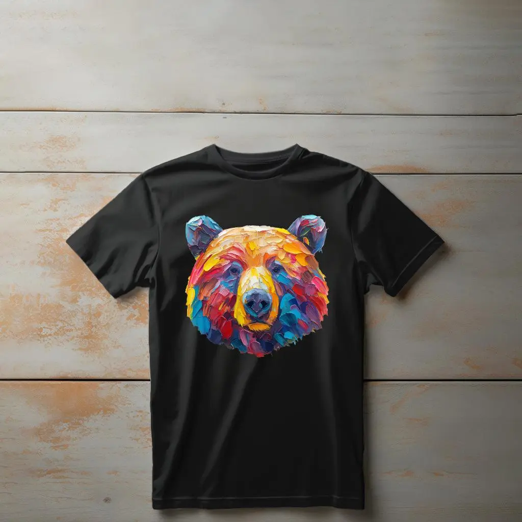 Camiseta Majica sa štampanim printom Cam 647, Dečija, Crna
