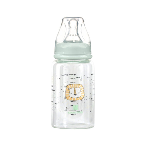 KikkaBoo Flašica staklena Savanna 120ml Mint (KKB21116)