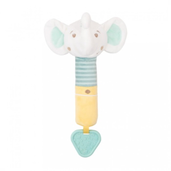 KikkaBoo Igračka pištalica sa glodalicom Elephant Time (KKB10319)