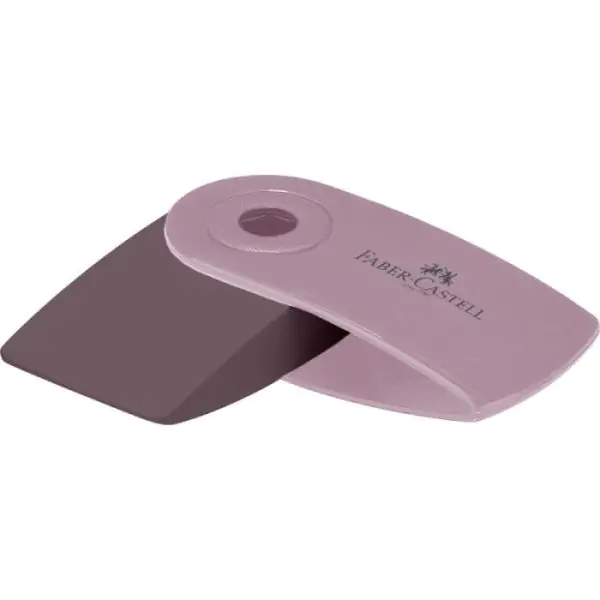 Gumica Sleeve mini Faber-Castell pearl