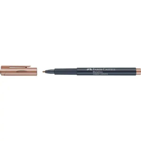 Marker metallics Faber-Castell copper cabana color 252