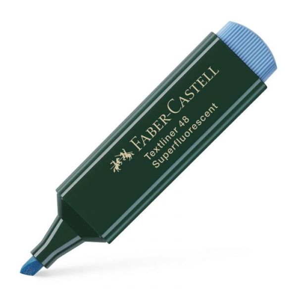 Tekst marker 48 Faber-Castell plavi