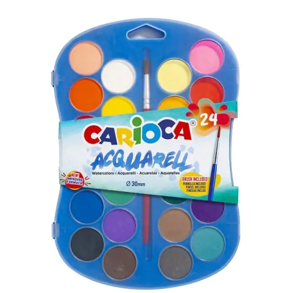 Vodene boje Carioca 1/24