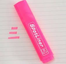 MARKER SIGNIR PINK SPOTLINER