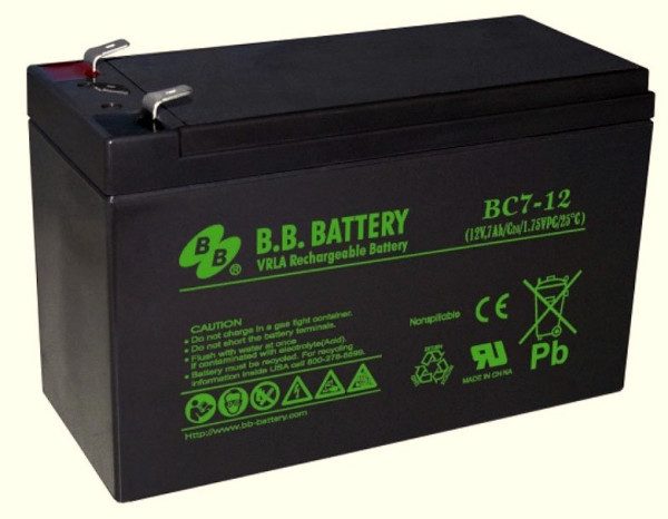 UPS Baterija B.B BC7-12 12V 7Ah