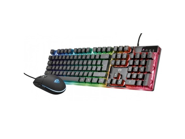 Tastatura+miš TRUST GXT 838 AZOR žicni setgamingcrna