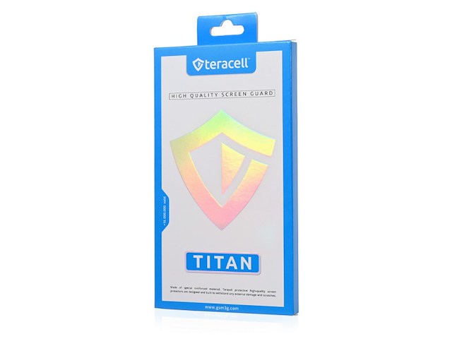 Zastitno staklo Tempered glass Teracell Titan 2.5D za Samsung A125F/A022F/A047F Galaxy A12/A02/A04s crni