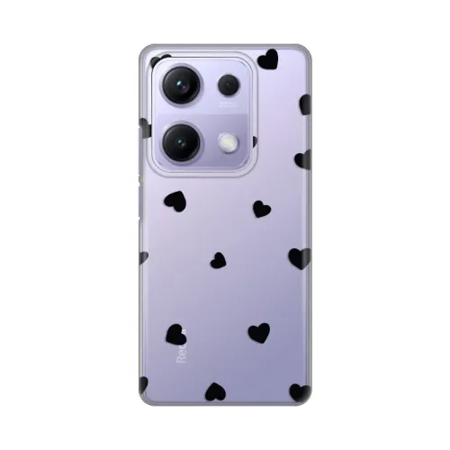 Silikonska futrola - maska print Skin za Xiaomi Redmi Note 14s Hearts