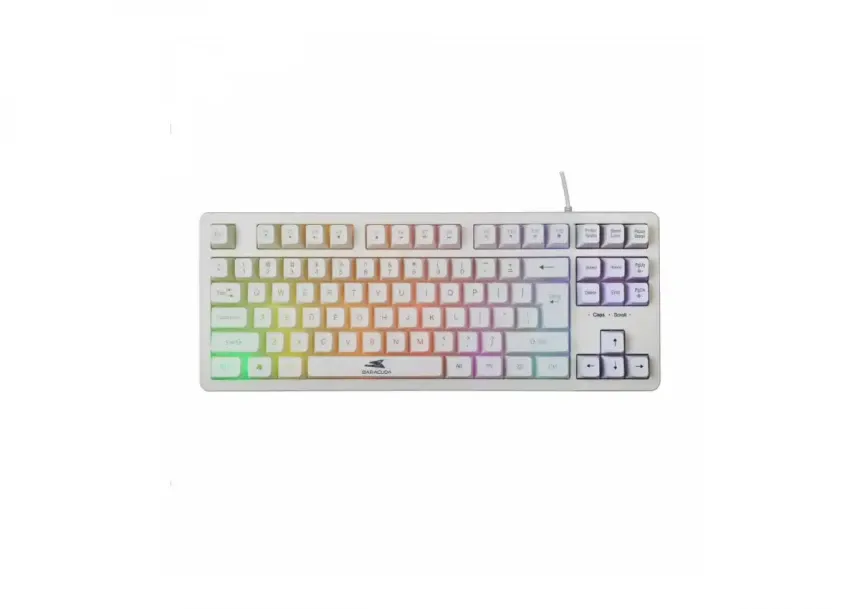 Tastatura Baracuda Krill BGK 01114 bela US RGB