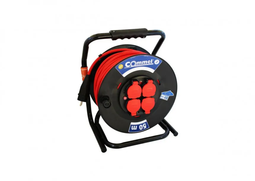 COMMEL ZAGREB D.O.O. Kabl sa motalicom PVC bubnj 320mm monofazna 50m H05VV-F 3G2,5