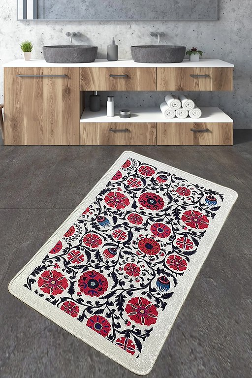 L'essentiel Maison Prostirka za kupatilo 70x120cm Šarena