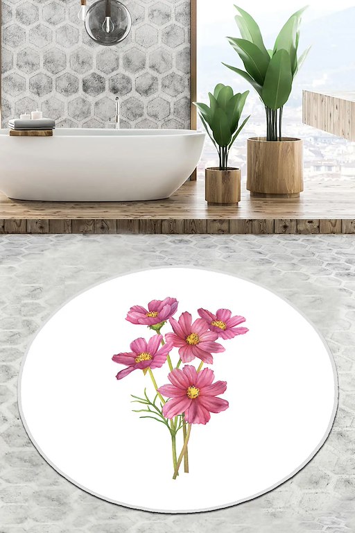 L'essentiel Maison Prostirka za kupatilo 200cm Bela