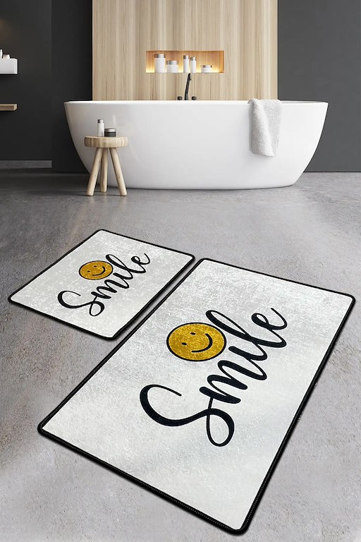 L'essentiel Maison Set 2 prostirke za kupatilo Šareni