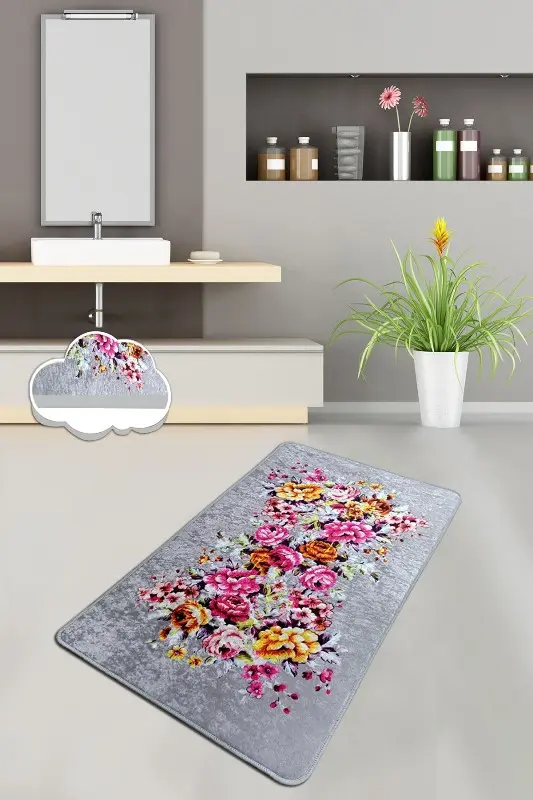 L'essentiel Maison Prostirka za kupatilo 70x120cm Šarena