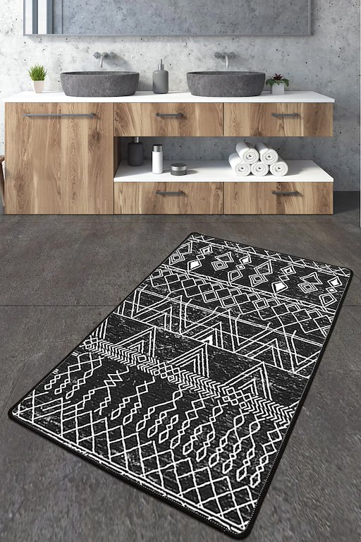 L'essentiel Maison Prostirka za kupatilo 70x120cm Šarena