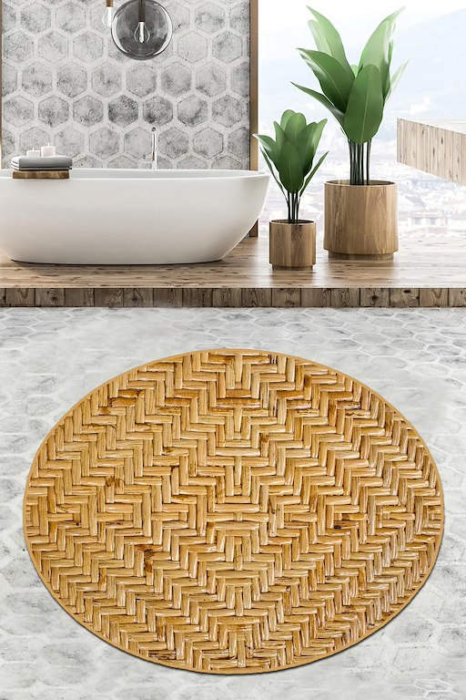 L'essentiel Maison Prostirka za kupatilo 200cm Šarena