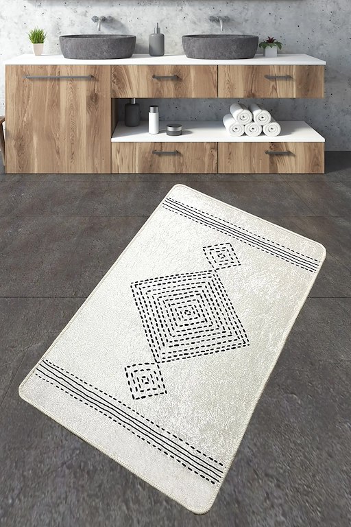 L'essentiel Maison Prostirka za kupatilo 70x120cm Šarena