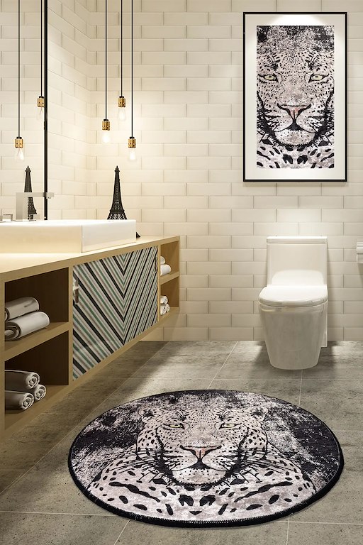 L'essentiel Maison Prostirka za kupatilo 100cm Šarena