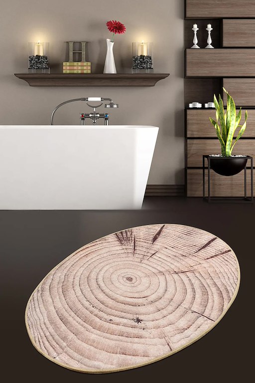 L'essentiel Maison Prostirka za kupatilo 80x120cm Šarena