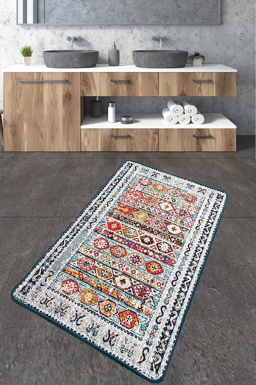 L'essentiel Maison Prostirka za kupatilo 70x120cm Šarena