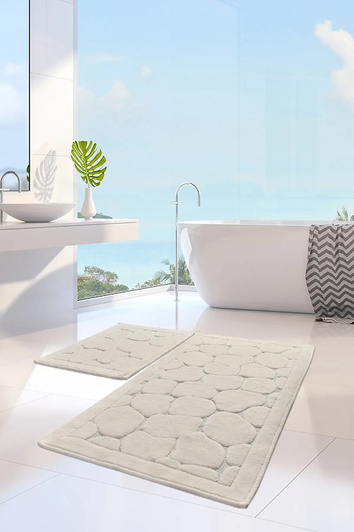 L'essentiel Maison Set 2 prostirke za kupatilo Šareni